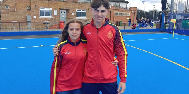 Gabriela Roca y Mario García disfrutan del 4 Nations con la Selección ...